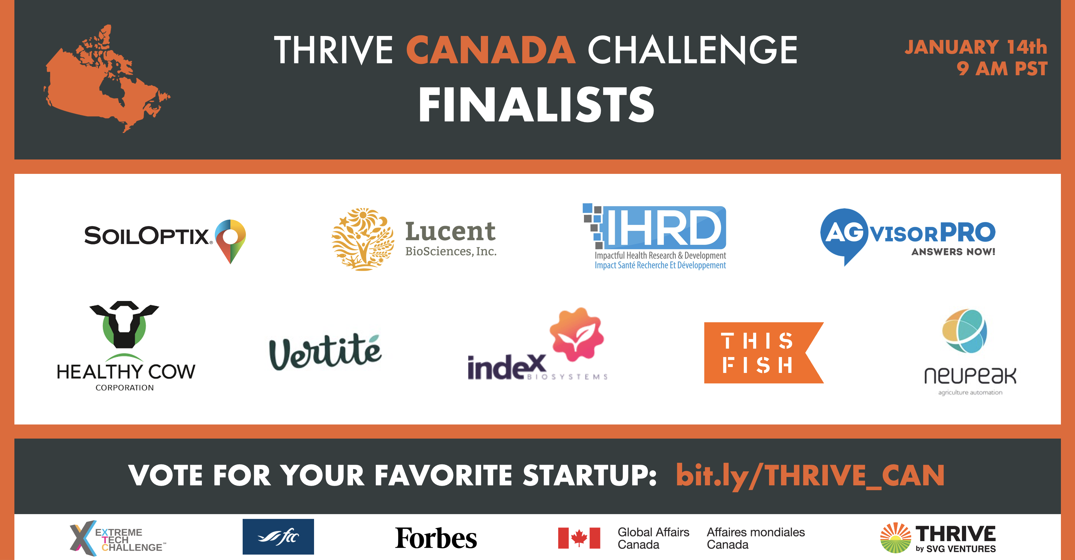 THRIVE CANADA Challenge – AgReads®